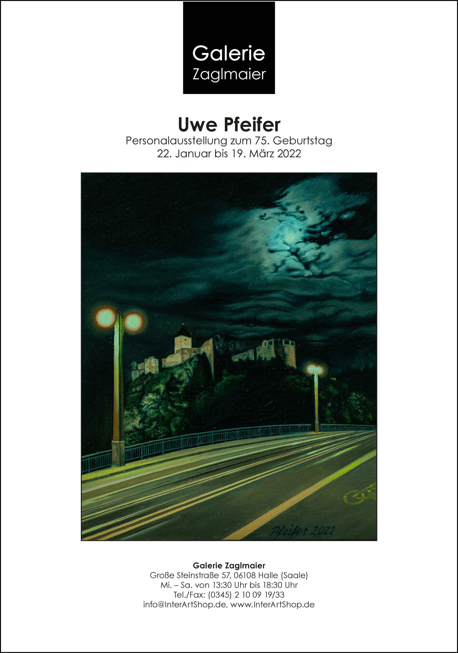 Vernissage Uwe Pfeifer- Personalausstellung zum 75. Geburtstag ...